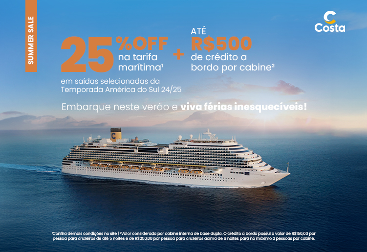 Clique e solicite a ativação do CostaExtra